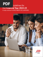 Income Tax Calculation Proforma Fy 2024 25 Ay 2025 26 | PDF | Taxation | Taxes