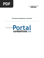 Model de - Borderou Achizitie de La Persoane Fizice | PDF