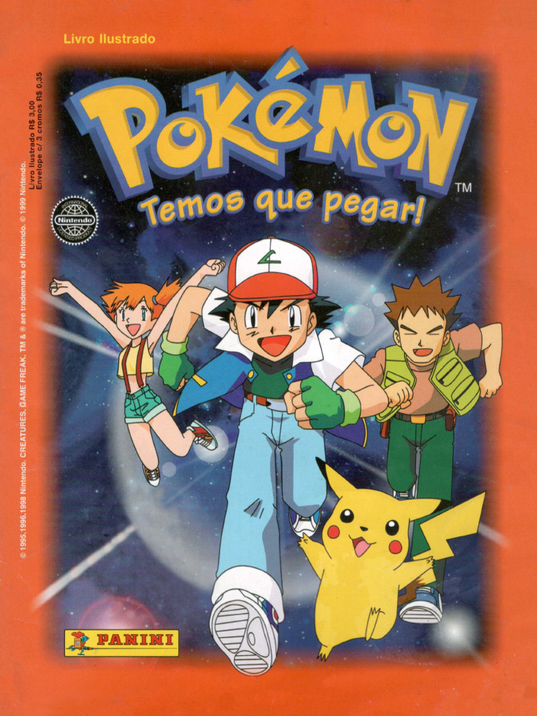 Primeiro Album Pokemon Panini 1999 | PDF