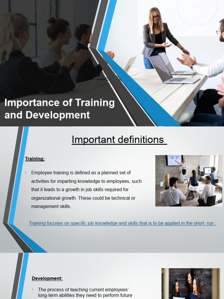 Ahmed Abdallah - HR - Importance of Train&Dev | PDF