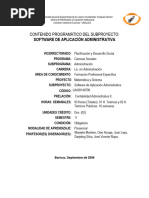 Carta Programática | PDF | Evaluación | Enseñando