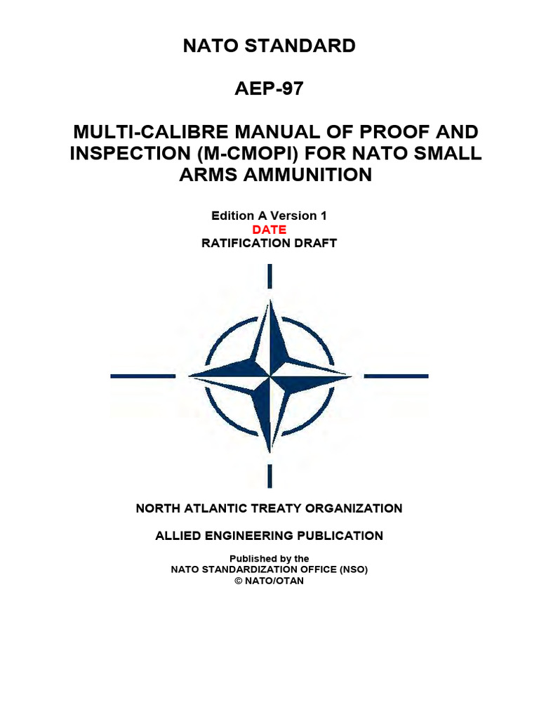 Nato Aep 97 Ac 225 | Download Free PDF | Significant Figures | Ammunition