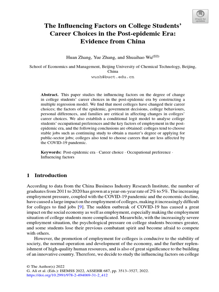 The Influencing Factors | PDF | Regression Analysis | Linear Regression
