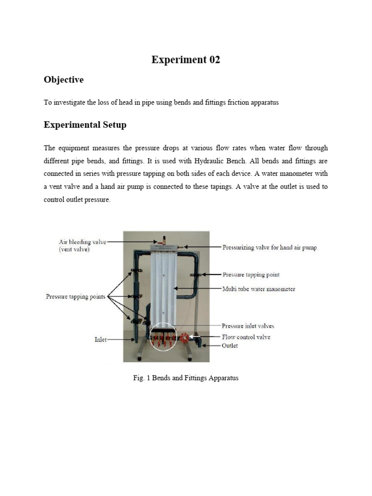 Lab Session 02 | PDF | Pipe (Fluid Conveyance) | Building Engineering