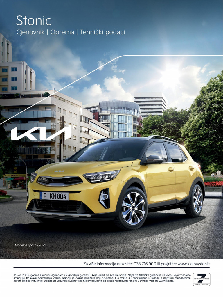 Kia Stonic Cjenovnik MY24 25122023 | PDF