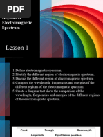 Grade 10 The EM Spectrum | PDF | Waves | Electromagnetic Radiation