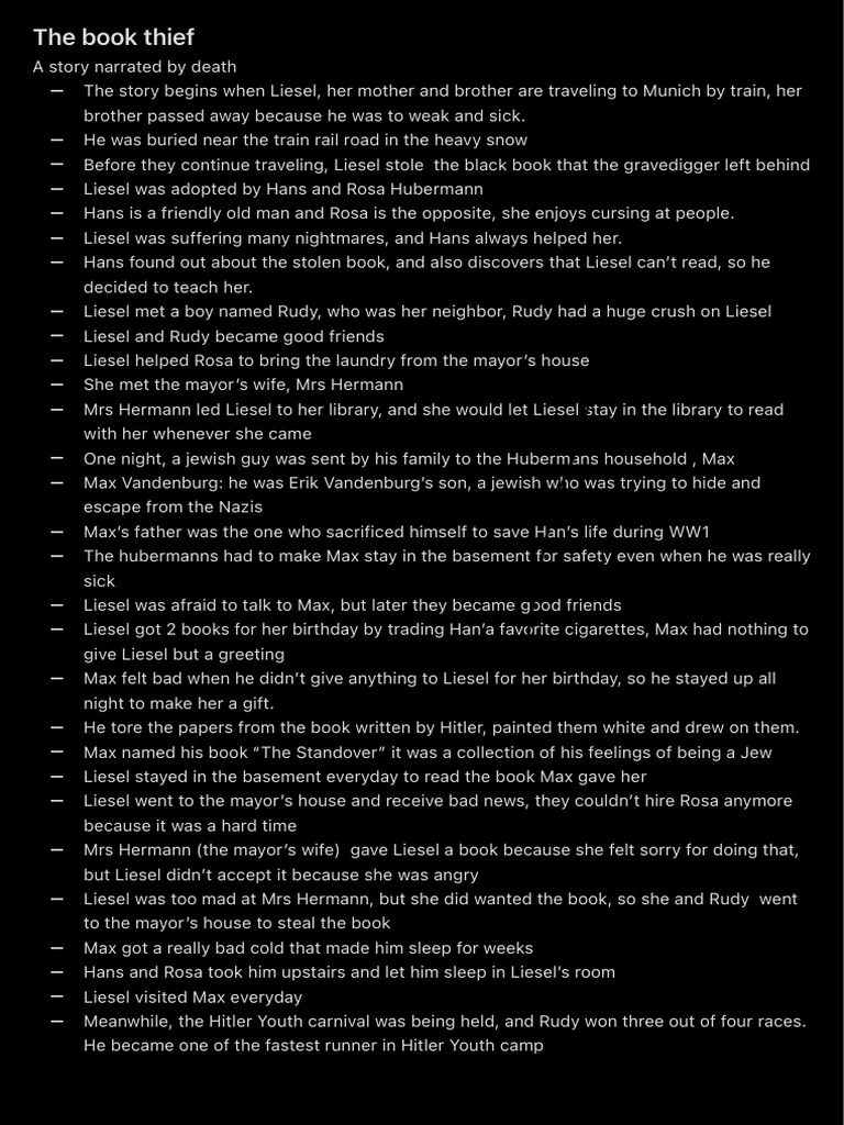 The Book Thief | PDF