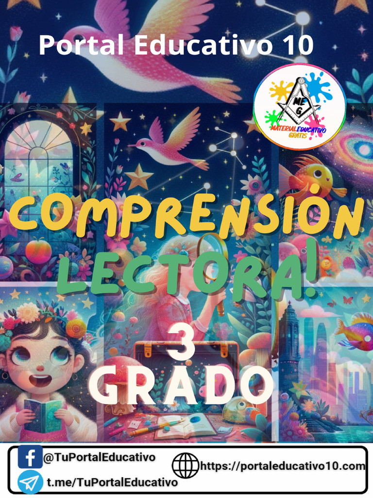 CUADERNILLO DE COMPRENSIÓN LECTORA PARA TERCER GRADO Portaleducativo10 | PDF