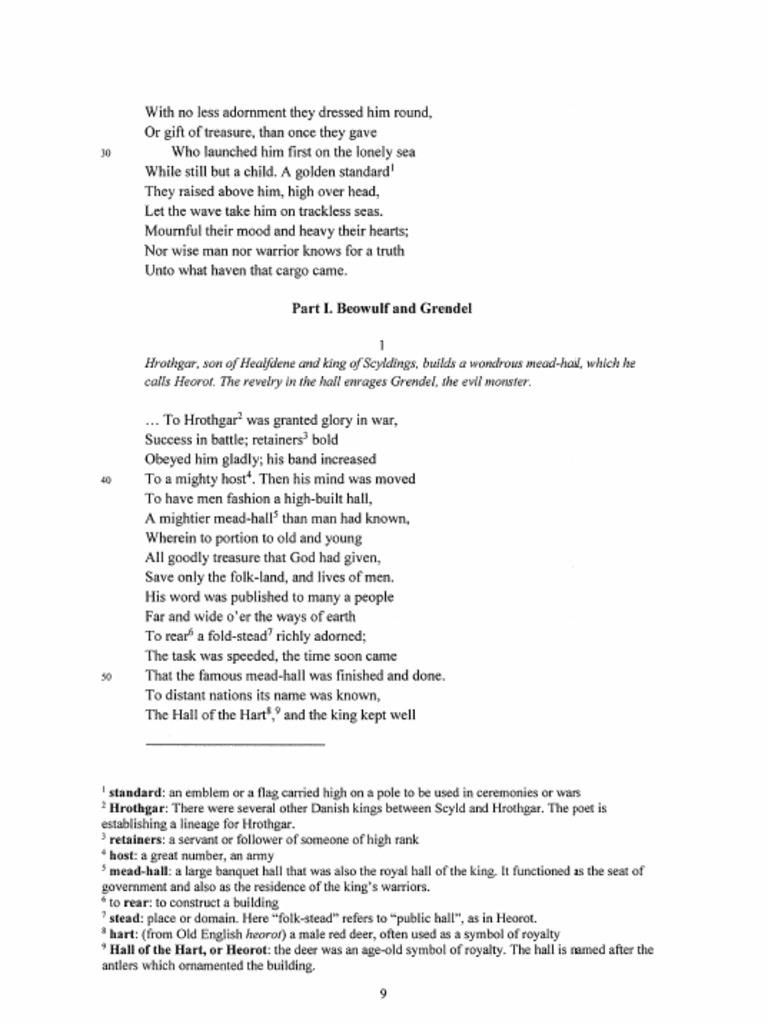 Beowulf | PDF