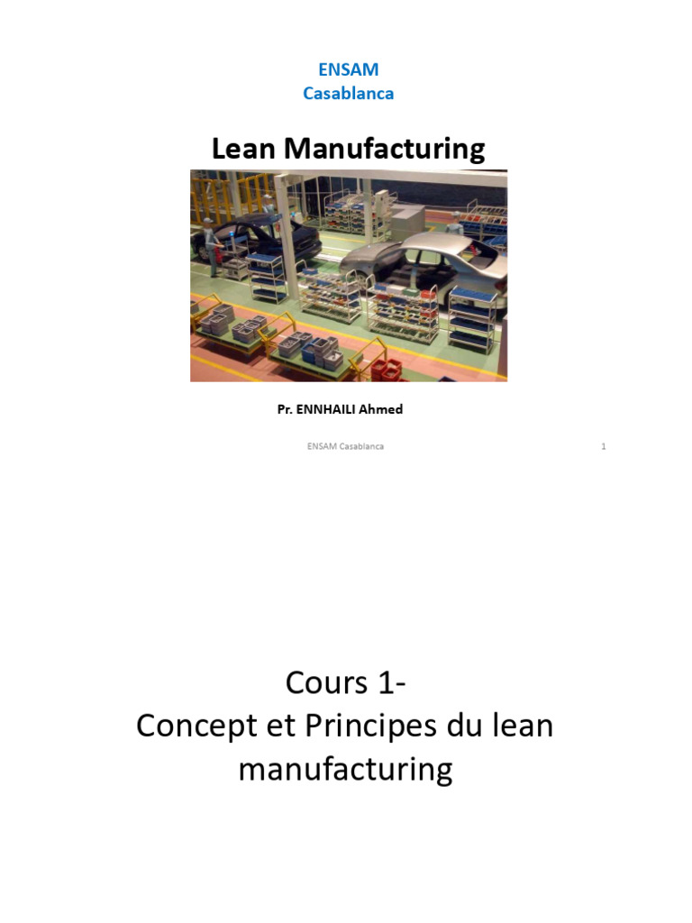 Lean 1 | PDF