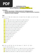 Class 1 Math Question Papers | PDF | Mathematics