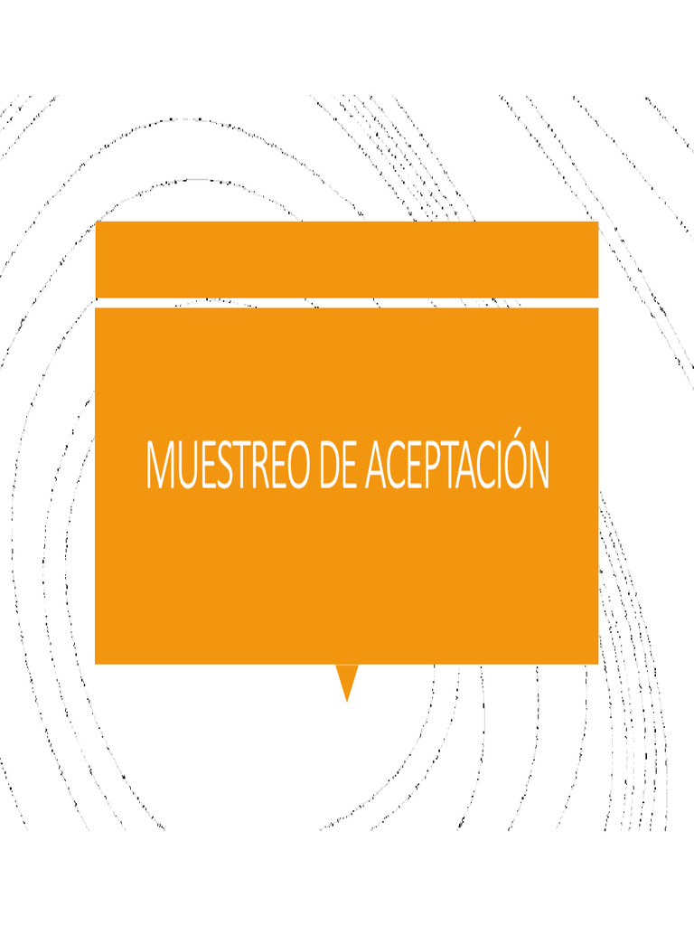 PDF Muestreo de Aceptación | PDF PDF Muestreo de Aceptación | PDF