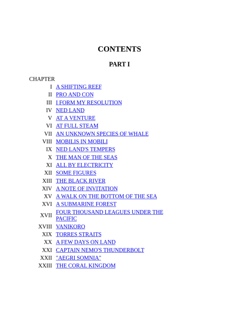 Leagues Under TH Sea First Edition | PDF