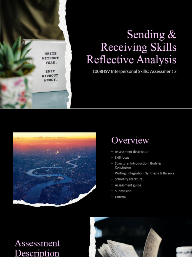 1008HSV Assessment Mini-Lecture Slides 2023-1 | PDF | Essays | Turnitin