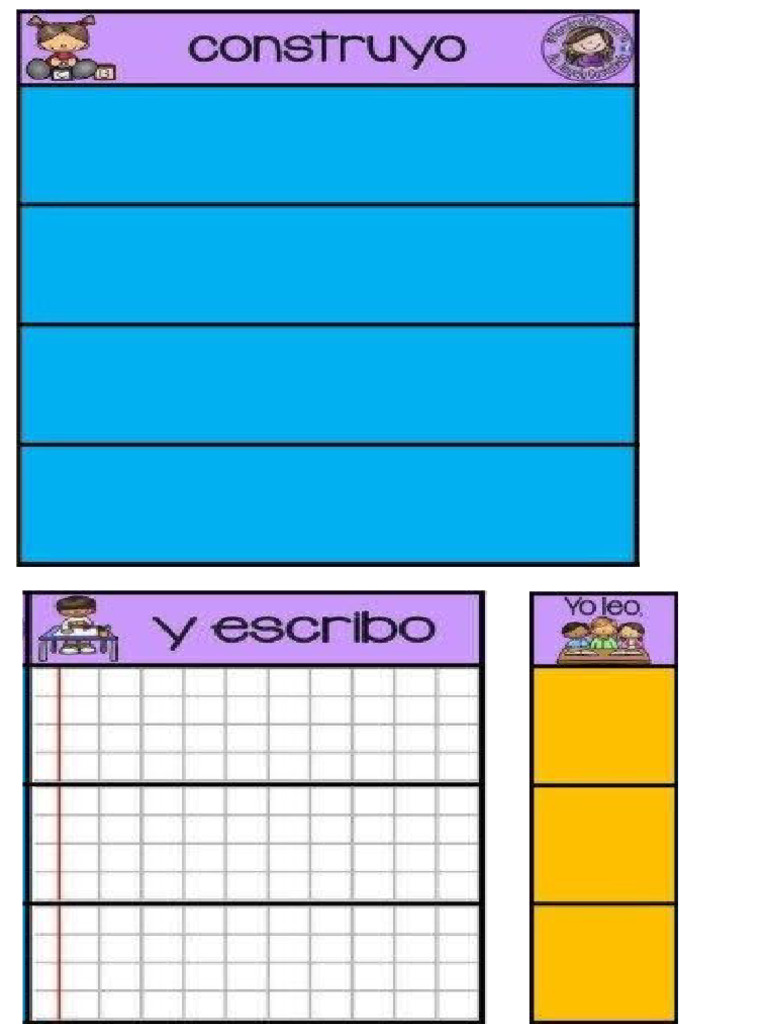 Leo, Construyo y Escribo | PDF