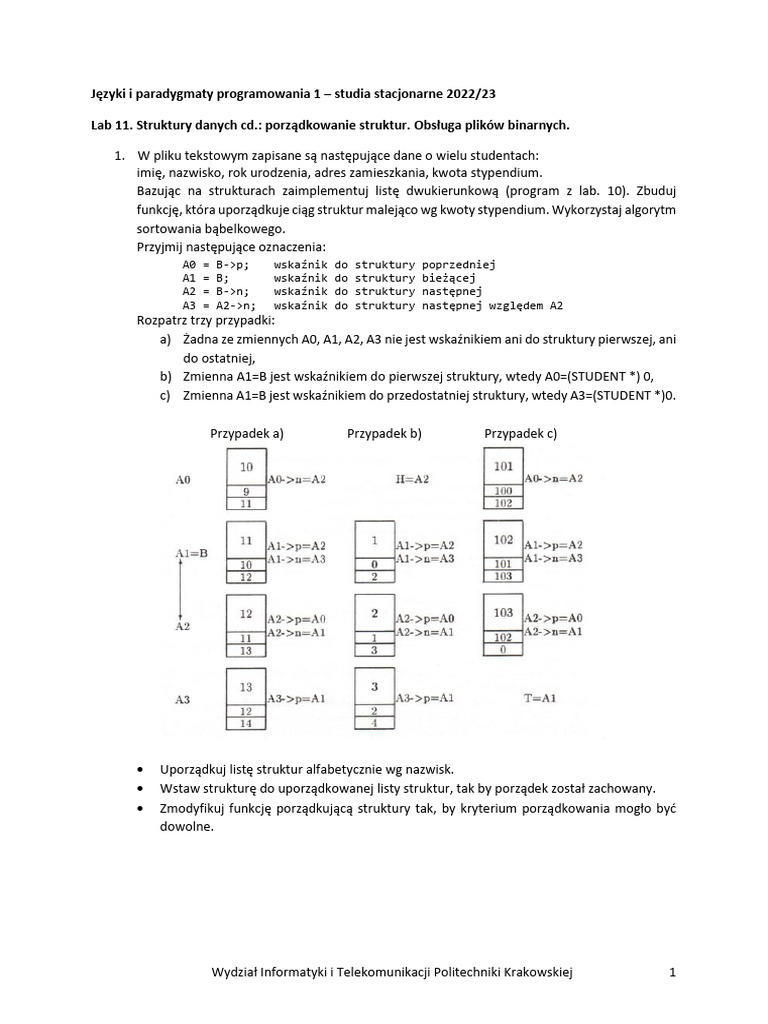 JiPP Lab11 Stac 2022 2023 | PDF