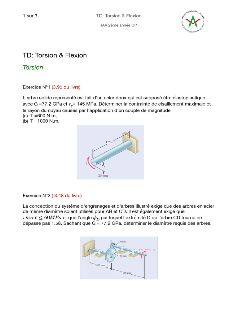 TD RDM | PDF | Beam (Structure) | Bending
