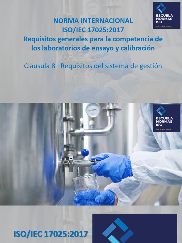 ISO IEC 17025 MODULO4 Clase - 1 | PDF | Laboratorios | Auditoría