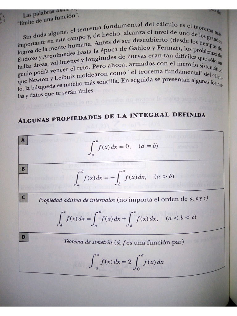 Integrales Definidas | PDF