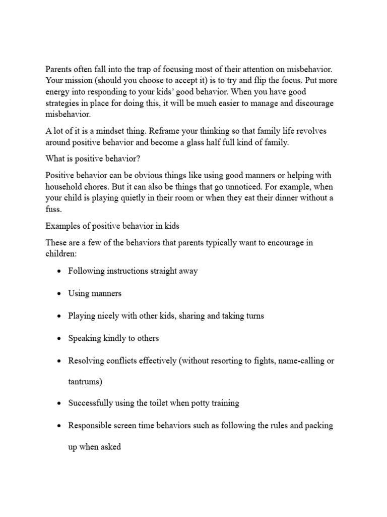 Good Behaviours | PDF | Behavior | Behavioural Sciences