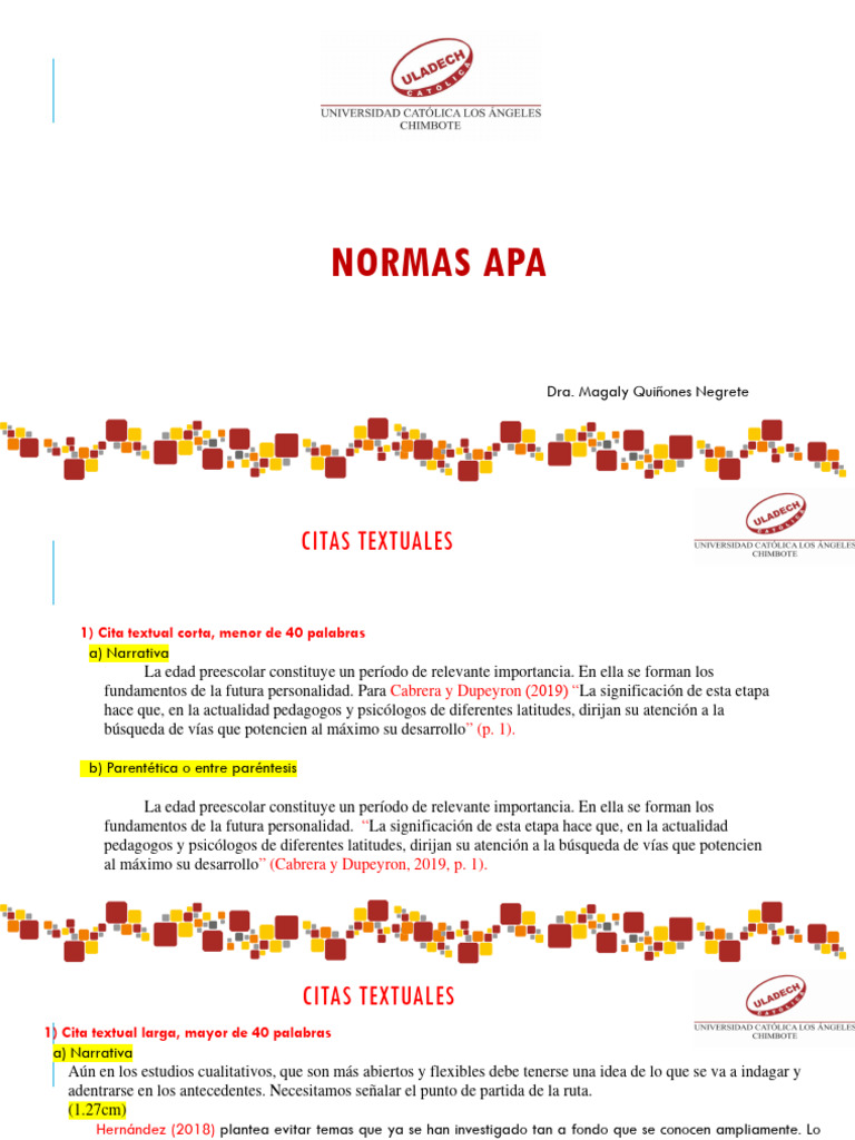 Normas APA v2 | PDF | Sociología
