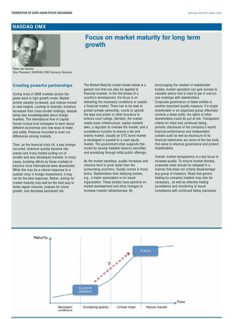 Focus On Market Maturity For Long Term Growth | PDF | Nasdaq ...