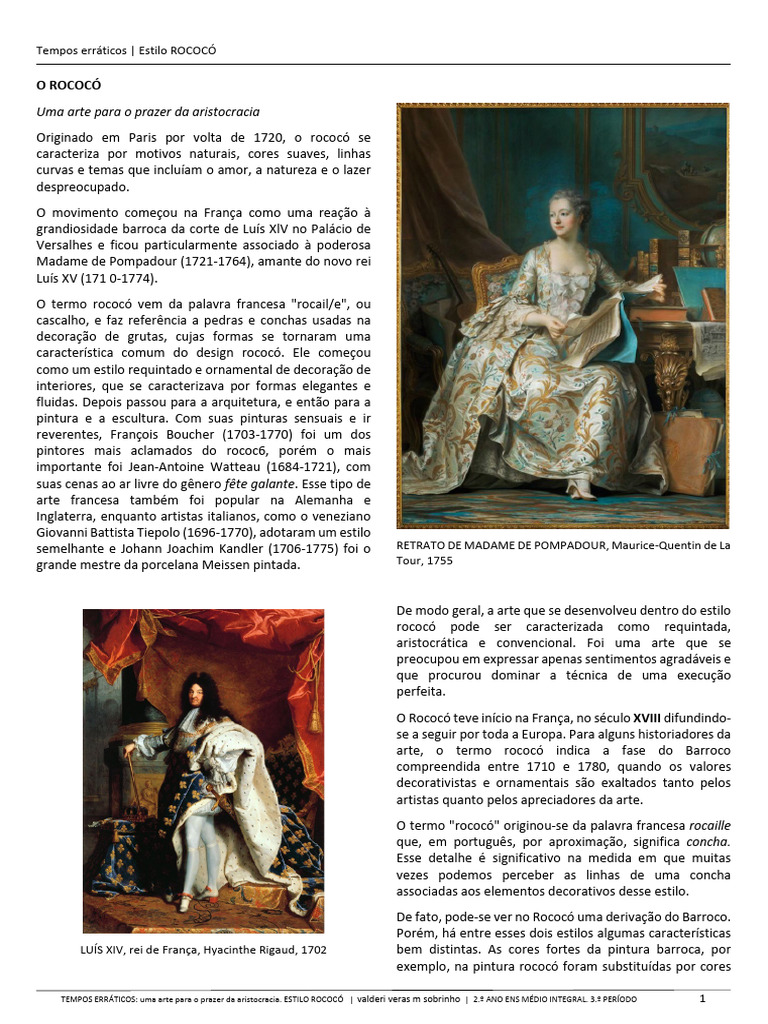 Rococó 23 | PDF | Barroco
