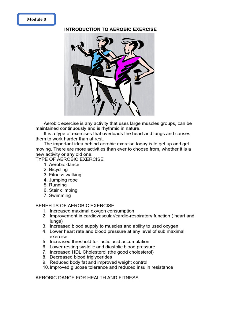 Understanding Aerobic Exercise Benefits | PDF | Aerobic Exercise ...