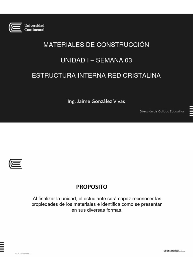 03 Estructura Interna Red Cristalina | PDF | Sólido | Enlace químico