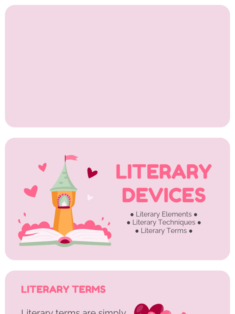 Literary Devices | PDF | Narration | Planets