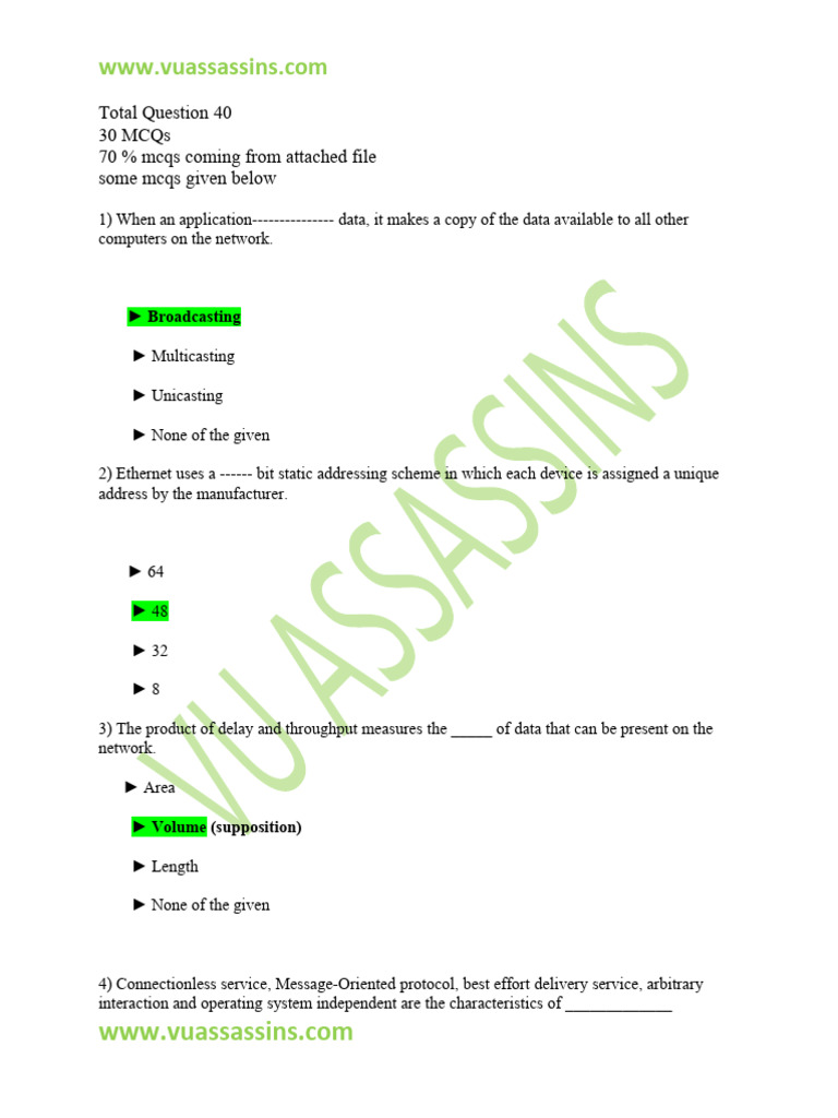 CS610 Final 2010 | PDF