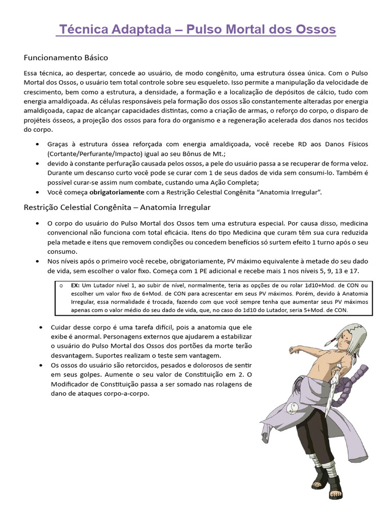 Pulso Mortal Dos Ossos | PDF | Corpo humano | Osso