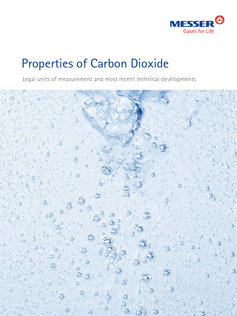 Properties of CO2 | PDF | Carbon Dioxide | Gases