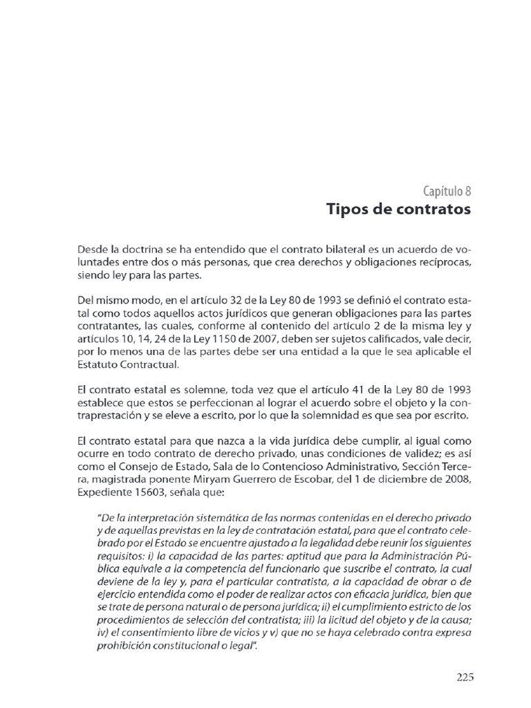 Tipos de Contratos | PDF