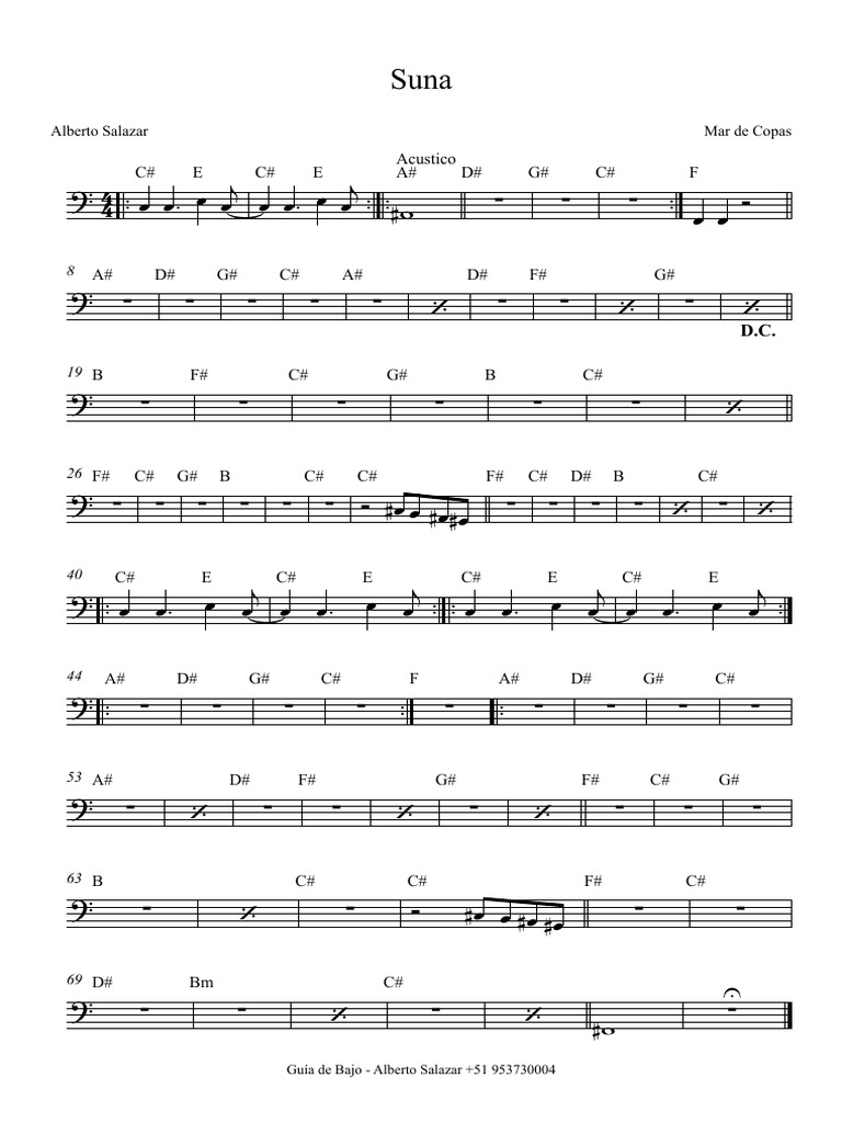 Suna - Partitura Completa | PDF