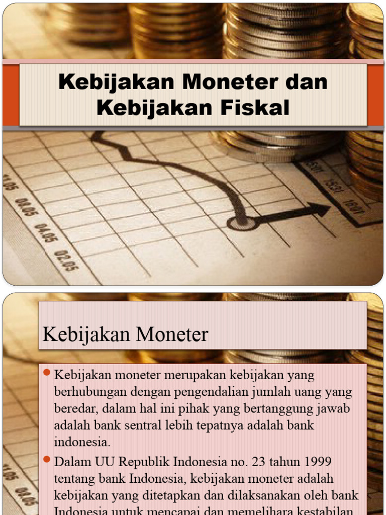 Kebijakan Moneter dan Kebijakan Fiskal | PDF Kebijakan Moneter dan Kebijakan Fiskal | PDF