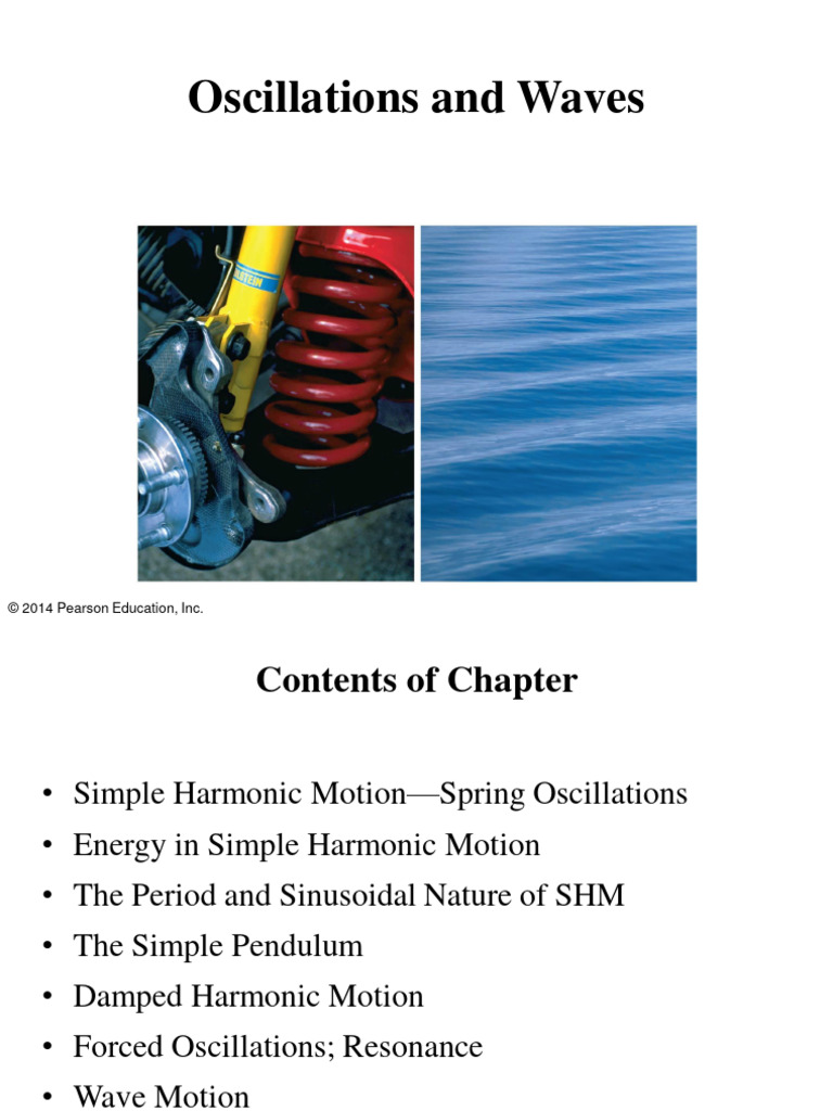 Oscillations and Waves Guide | PDF | Waves | Oscillation