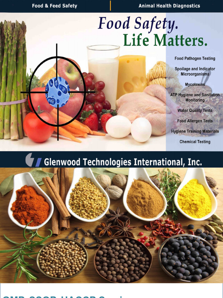 Gmp Ssop Haccp Pdf Food Safety Hazard Analysis And Critical