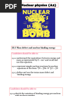 Energetics of Nuclear Reactions | PDF | Atomic Nucleus | Nuclear Fusion