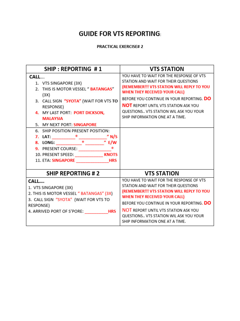 GUIDE-FOR-VTS-REPORTING | PDF