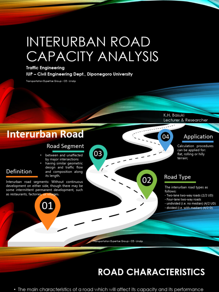 Lecture Class 09 - Interurban Road Capacity Analysis | PDF | Road | Traffic