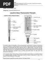 Parts of A Thermometer and Its Function Visual Aids | PDF | Teaching ...
