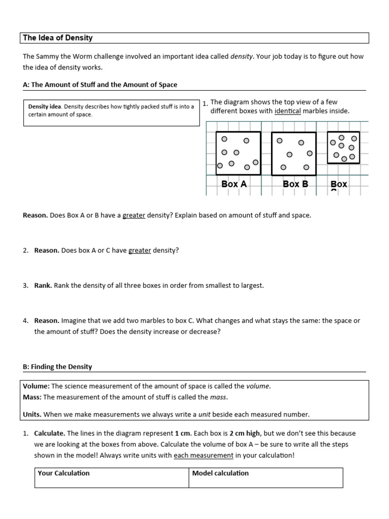 Density | PDF | Density | Buoyancy