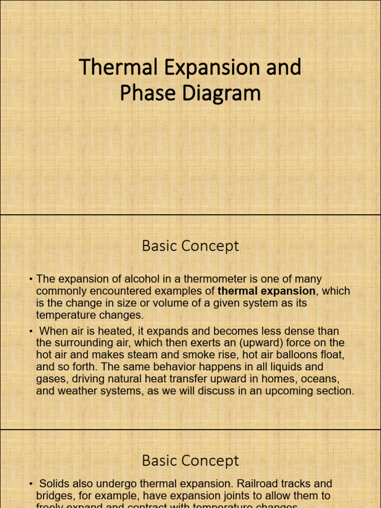 Thermal-Expansion-and-Phase-Diagram PDF | PDF