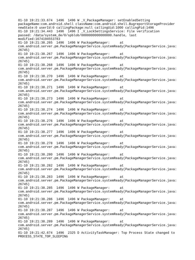 Log | PDF | Computer Engineering | Operating System Technology