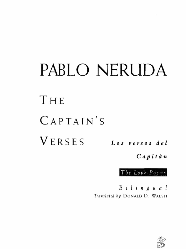 Pablo Neruda - The Captain's Verses | PDF | Nature