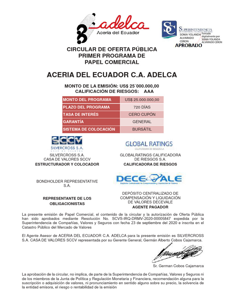 Adelca PC 2020 | PDF