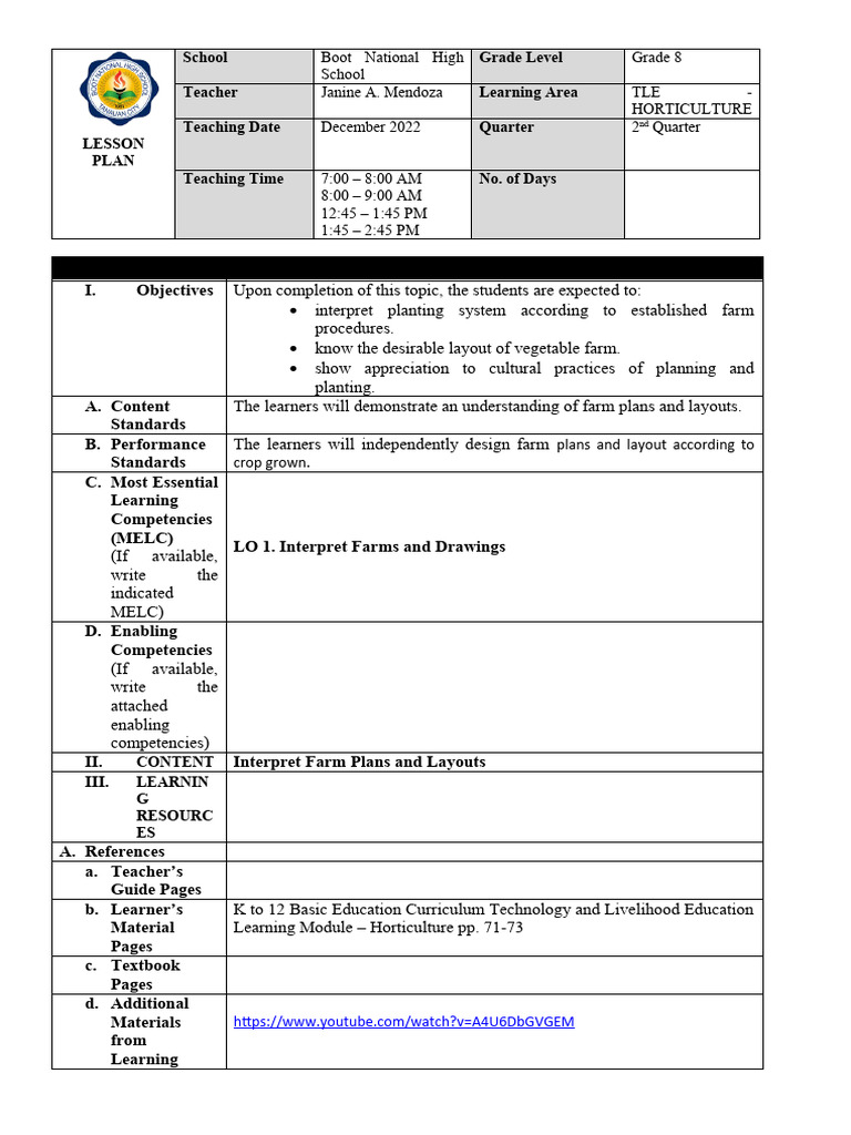 Interpret Farm Plans and Layouts | PDF | Soil | Water