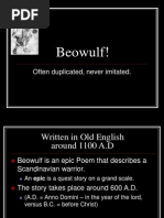 A Detailed Lesson Plan Beowulf. | PDF | Beowulf | Medieval Legends