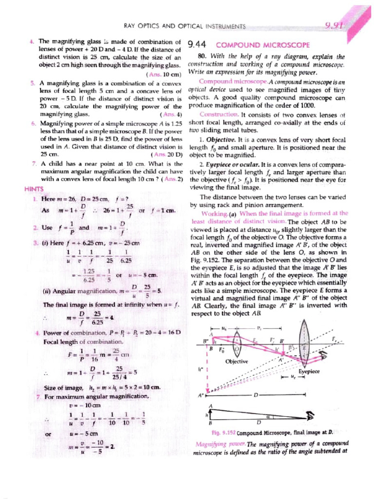 Class 12 | PDF | Lenses | Glass Engineering And Science